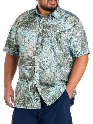 Columbia Big & Tall Pfg Super Slack Tide Camp Shirt - Cypress