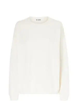 Eterne Cotton-jersey Sweater - Neutrals