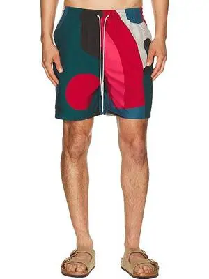 PARRA Ball To The Face Swim Shorts - Multi