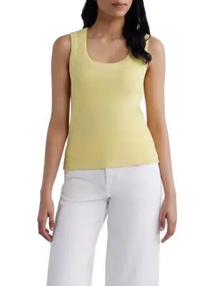 CITY BLUES Square Neck Tank - Sunshine