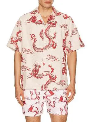 Oas Nimbus Cuba Shirt - Red