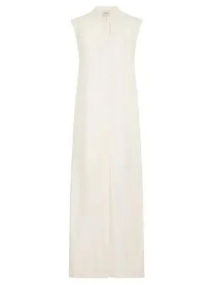 Le Kasha Namsa Silk Maxi Dress - Neutrals