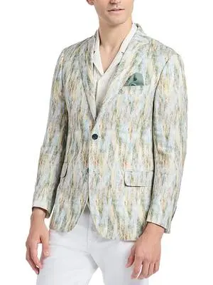 Robert Graham Barnsley Regular Fit Floral Jacquard Sport Coat - Multi