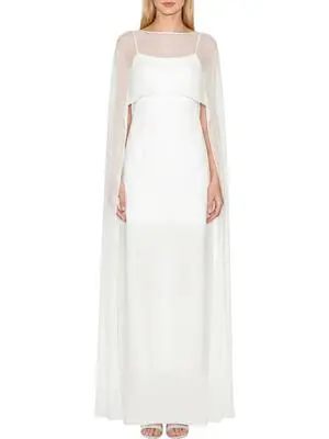 AMANDA UPRICHARD Amanda Uprichard Anastasia Cape Dress