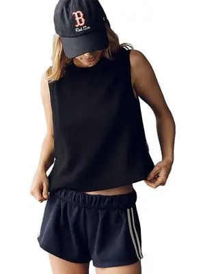 Varley Shea Crop Tank Top - Black