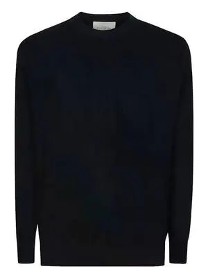 BALLANTYNE Ribbed-knit Sweater - Blue