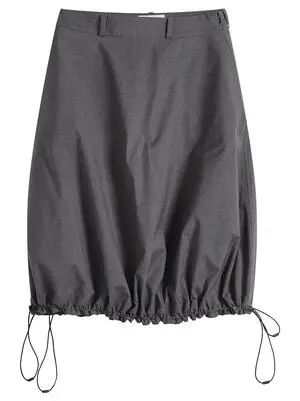 COPERNI Coperni Technical Tailored Balloon Midi Skirt