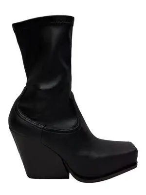 Stella McCartney Cowboy 80 Ankle Boots - Black