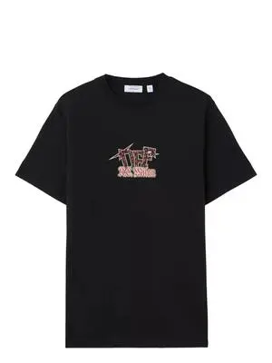 Off-White X Ac Milan Arrow-print T-shirt - Black
