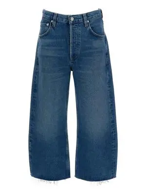 Citizens Of Humanity Ayla Crop Jeans - Blu