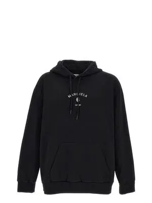 MAISON MARGIELA Cotton Hoodie - Nero