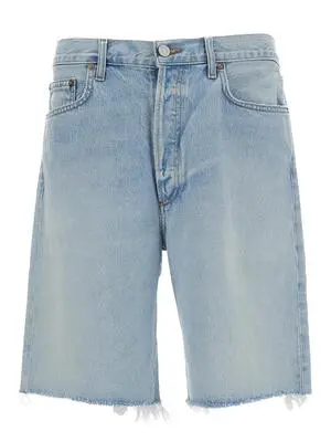 AGOLDE Anson Denim Shorts Sky Blue