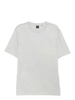 BOSS Crew-neck Short-sleeve T-shirt - Grey