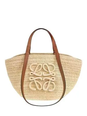 Loewe Medium Eclipse Basket Shoulder Bag - Neutrals