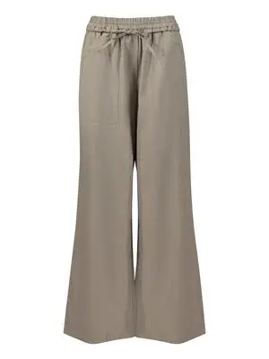 LENDROP STUDIOS Himari Elasticated Waist Suit Pant - Grey