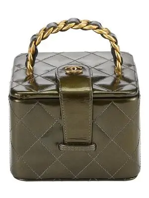 Chanel Patent Vanity - Green