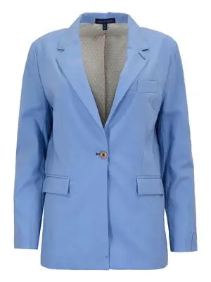 LORDS OF HARLECH Julia Tailored Blazer - Blue