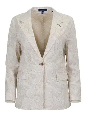 LORDS OF HARLECH Julia Tailored Blazer - White
