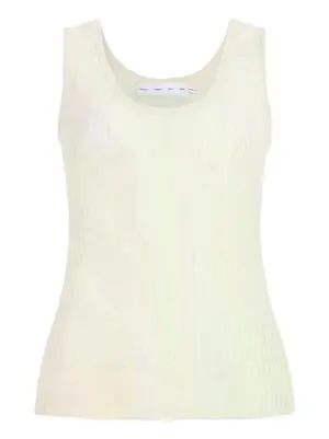 Proenza Schouler White Label Lennox Ribbed-knit Top - Neutrals