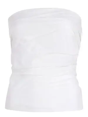 Proenza Schouler White Label Maisy Strapless Top - White