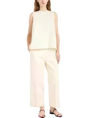 Proenza Schouler Nerina Buckle-detail Top - Neutrals