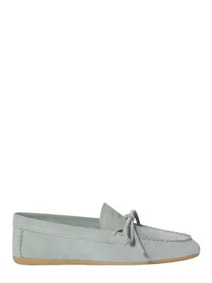 Miu Miu Miu Miu Suede Deck Loafers Blue