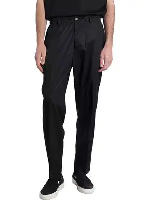 LOW BRAND Elasticated-waistband Trousers - Black