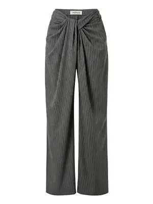 Monse Twist-detail Trousers - Grey