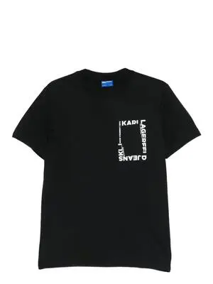 Karl Lagerfeld Logo-print T-shirt - Black