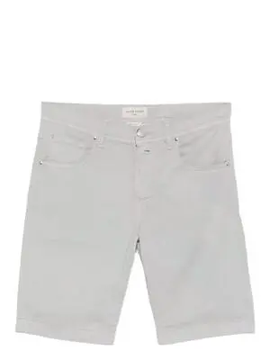 Jacob Cohen Nicolas Logo-patch Pocket Shorts - Grey