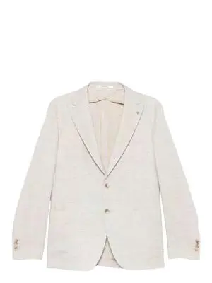 Tagliatore Single-breasted Blazer - Neutrals