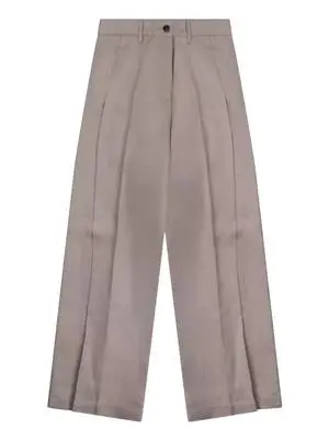 NINE:INTHE:MORNING Petra Pleated Trousers - Grey