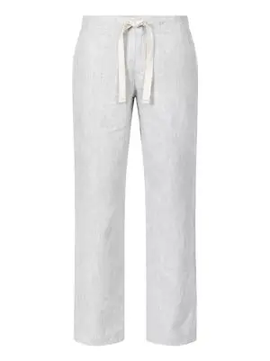 MARANÉ Ignacio Drawstring Linen Trousers