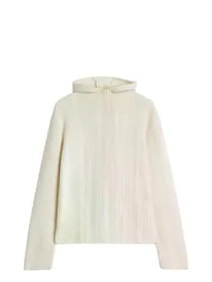 JIL SANDER X Moncler Wool Hoodie - Neutrals