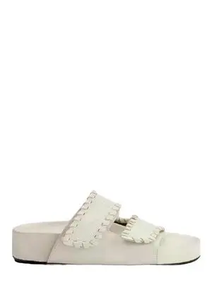 ATP ATELIER Furlo Touch-strap Slides - Neutrals