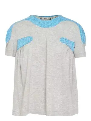 ASHLEY WILLIAMS Panelled Pillbox T-Shirt