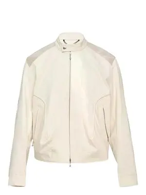 JIYONGKIM Sun-bleached Biker Jacket - Neutrals