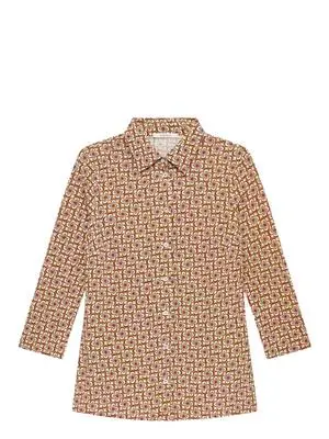Malìparmi Mini Mouliné Shirt - Brown