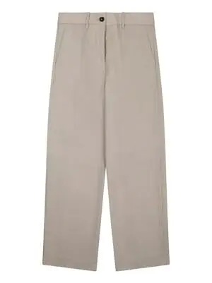 NINE:INTHE:MORNING Fiamma Wide-leg Trousers - Neutrals