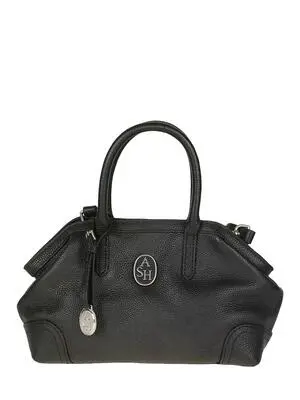 Ash Josephine Logo-plaque Shoulder Bag - Black