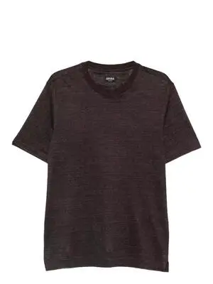 Zegna Short-sleeve T-shirt - Brown