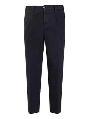 BRIGLIA 1949 Portofino Pleat-detail Trousers - Blue