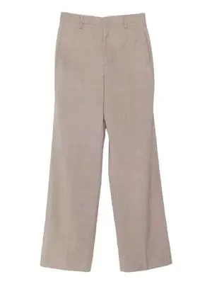 BRIGLIA 1949 Lutetiaw Belt-loops Tailored Trousers - Neutrals