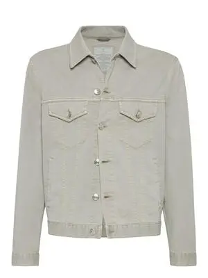 Brunello Cucinelli Denim Jacket - Green