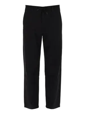 BOSS Chino Pants With Drawstring - Black