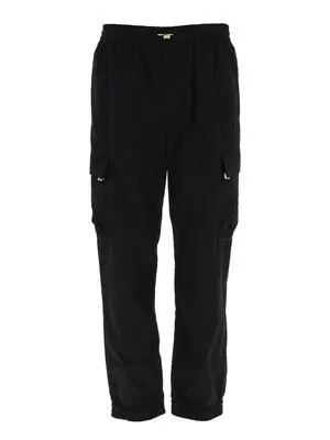 Fendi Trousers In Technical Fabric - Black
