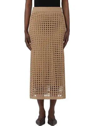 Max Mara Mxpgeo Skirt - Desert