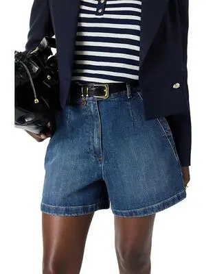 Gerard Darel Gerard Darel Adelia Denim Shorts Blue