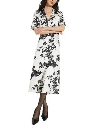 Max & Co. Mcobalta Midi Dress - White