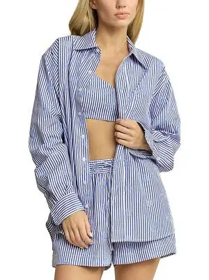 ELEVATOR DISCO Angie Shirt - Blue